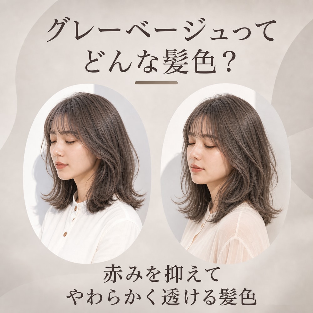グレーベージュってどんな髪色？人気のヘアカラー14選を大公開！ | LICOLO
