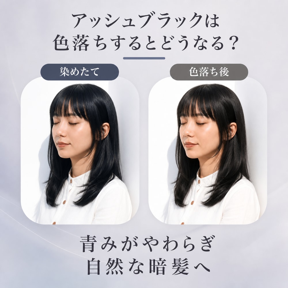 アッシュブラックってどんな髪色？人気のヘアカラー23選を大公開！ | LICOLO