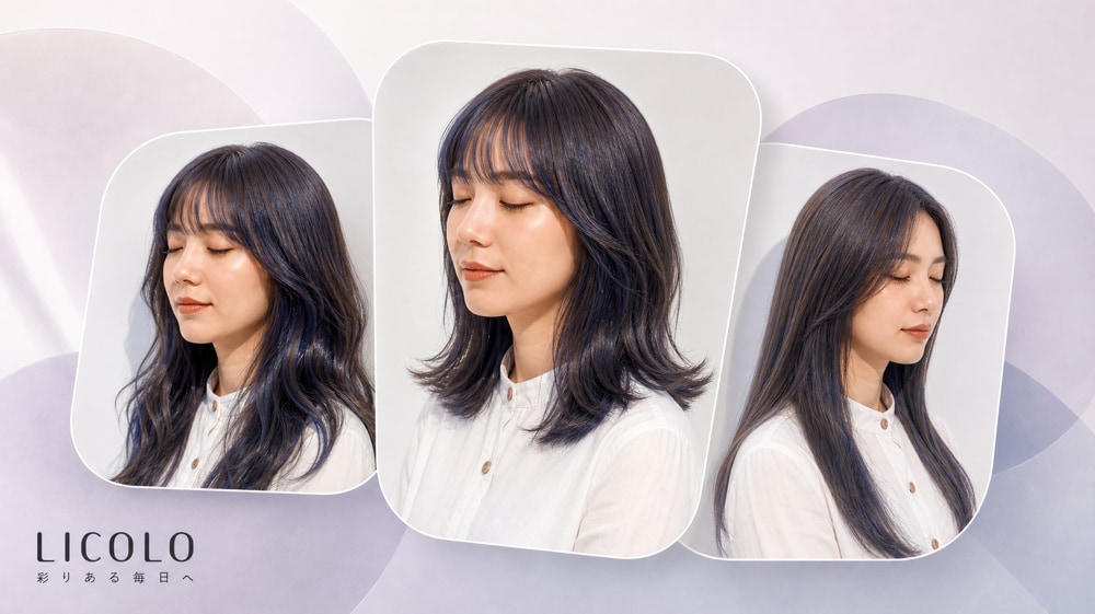 ブルーブラウンってどんな髪色？人気のヘアカラー20選を大公開！ | LICOLO