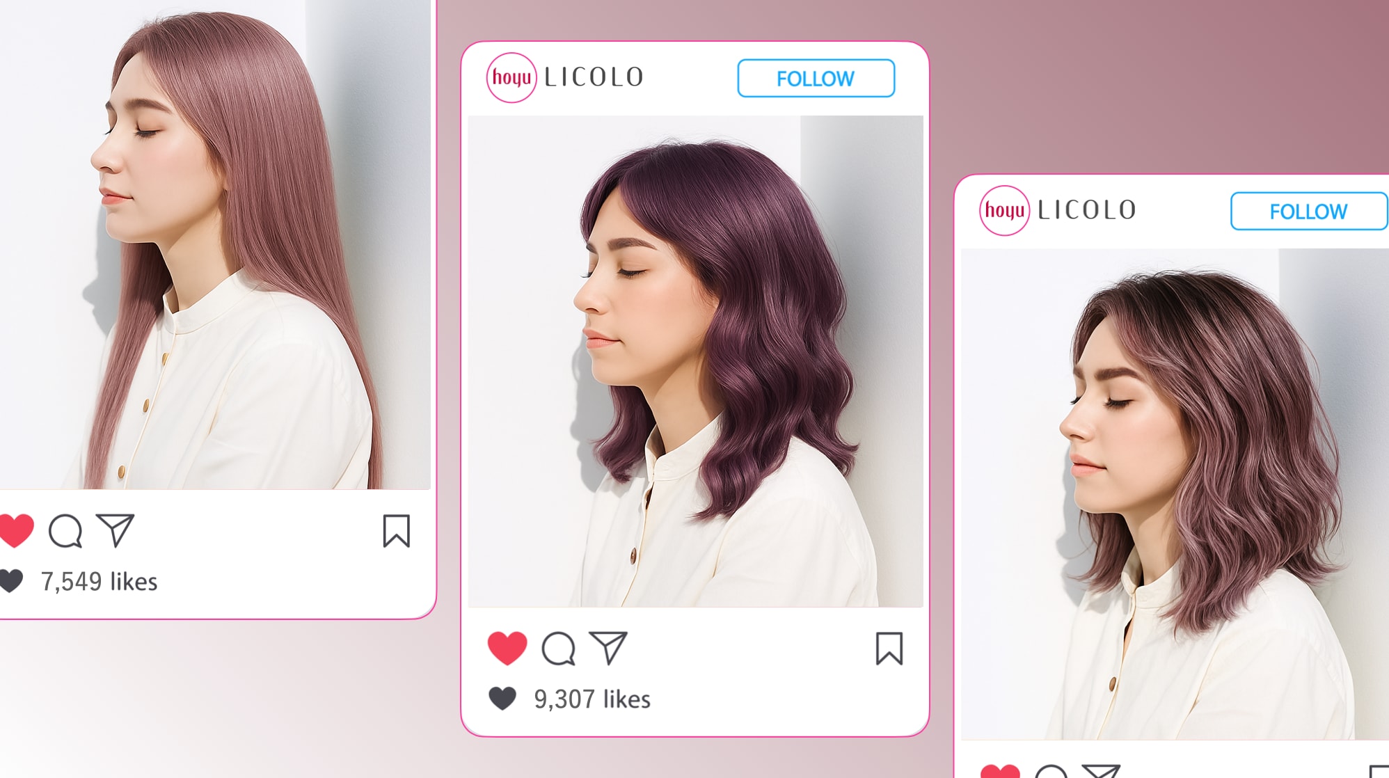 ピンクラベンダーってどんな髪色？明るめ暗めのヘアカラー31選 | ヘアカラーリング | LICOLO - 髪から自分を好きになる