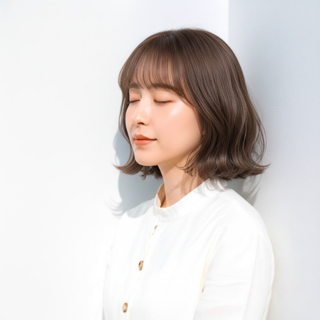 毛量が多い人におすすめの髪型とは？髪のボリュームを抑えて垢抜けるコツも徹底解説！ | ヘアスタイル | LICOLO - 髪から自分を好きになる